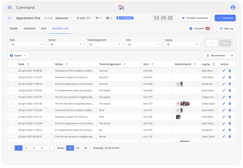 Incident Command Software | Fire Incident Command Software